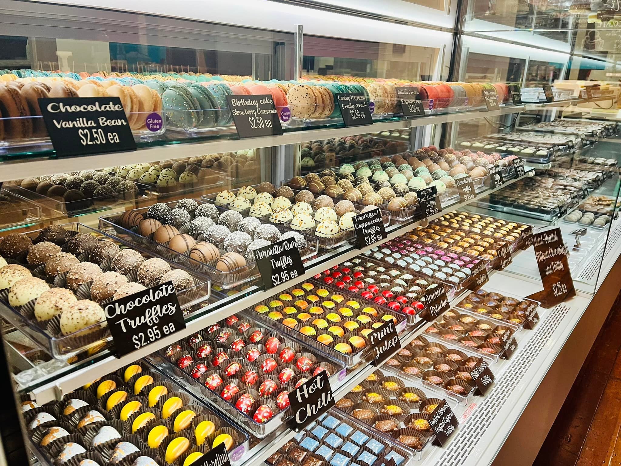 Hand painted chocolates | High Desert Chocolates